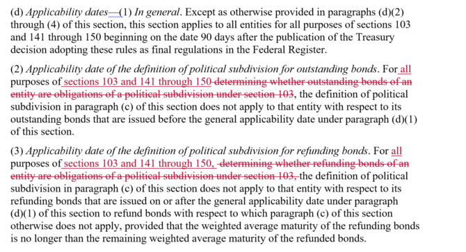 Treasury Corrects Proposed Regulations on Political Subdivisions | The ...
